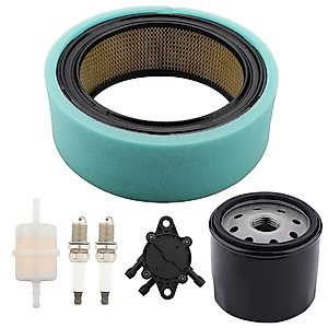 Fremnily 47-083-03-S1 Air Filter 24-083-02-S Pre Filter 12-050-01-S Oil Filter Spark Plug Compatible with Kohler CH18 CH20 CH22 CH23 CH25 CV18 CV20 CV22 CV23 CV25 M12 M14 Lawn Mower