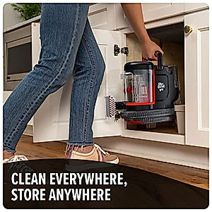 Dirt Devil Portable Spot Cleaner Machine for Carpet and Upholstery, Powerful Suction Spot Cleaning Machine with Versatile Tools, Pair with Dirt Devil Portable Spot Cleaner Solution