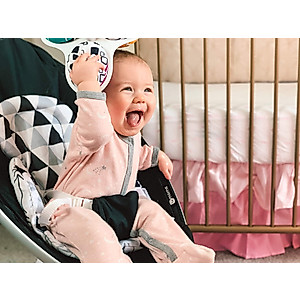 Infant Insert Compatible with 4Moms Mamaroo & Rockaroo – Car Seat Insert 2 Pack – Reversible Infant Car Seat Insert – Rockaroo & Mamaroo Newborn Insert – Soft Plush Minky Car Seat Head Support Insert