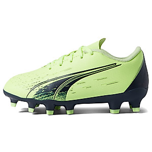 PUMA Ultra Play Firm Ground/Artificial Ground (Toddler/Little Kid/Big Kid) Fizzy Light/Parisian Night/Blue Glimmer 13 Little Kid M