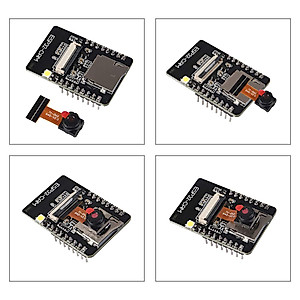 Aokin ESP32-CAM Camera Module, ESP32 Development Board WiFi and Bluetooth with OV2640 2MP Camera for Arduino, 1 Pcs