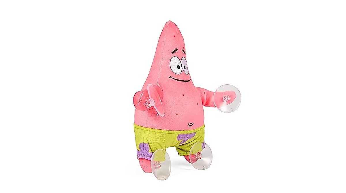 Kidrobot Spongebob Squarepants Happy Patrick 8" Plush Window Clinger ...