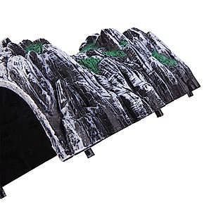 AMLESO 1pc DIY Plastic Model Train 1:87 Tunnel Crafts Table Toy