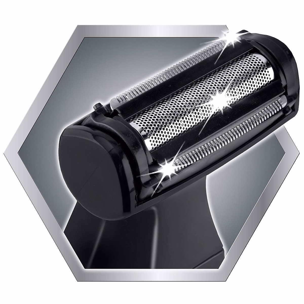 MANGROOMER 2.0 Professional Body Groomer, Ball Groomer & Body Trimmer With Propivot Flexing Head, 3 trimmer Combs, Wet/ Dry & A Free Bonus Foil!