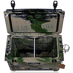 45QT Cold Bastard Rugged+ CAMO Army Premium Ice Chest Cooler Accessories Free S&H CB45-CA