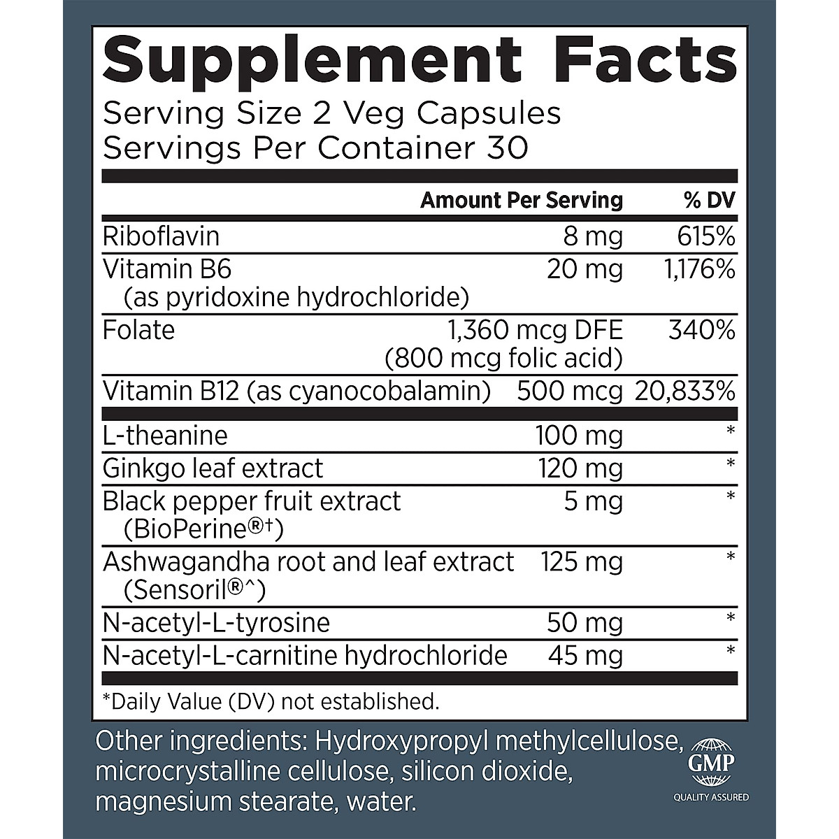 Primal Health CogniForce - Memory & Brain Health - Acetyl L-Carnitine Formula - Better Cognitive Performance - Clarity + Focus + Better Recall + Calm Thinking - Dietary Supplement - 60 Capsules