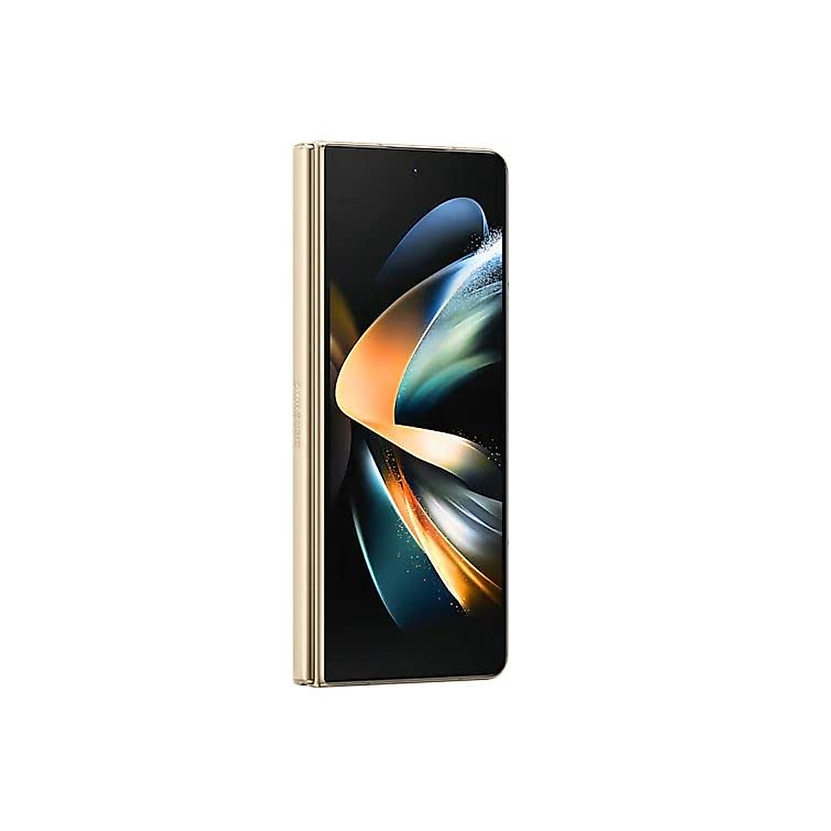 Galaxy Z Fold 4 Cell Phone, Factory Unlocked Android Smartphone, 256GB, Flex Mode, Dual Sim (1x eSim + 1x Nano) Multi Window View, Foldable Display, Korean International Version, Beige