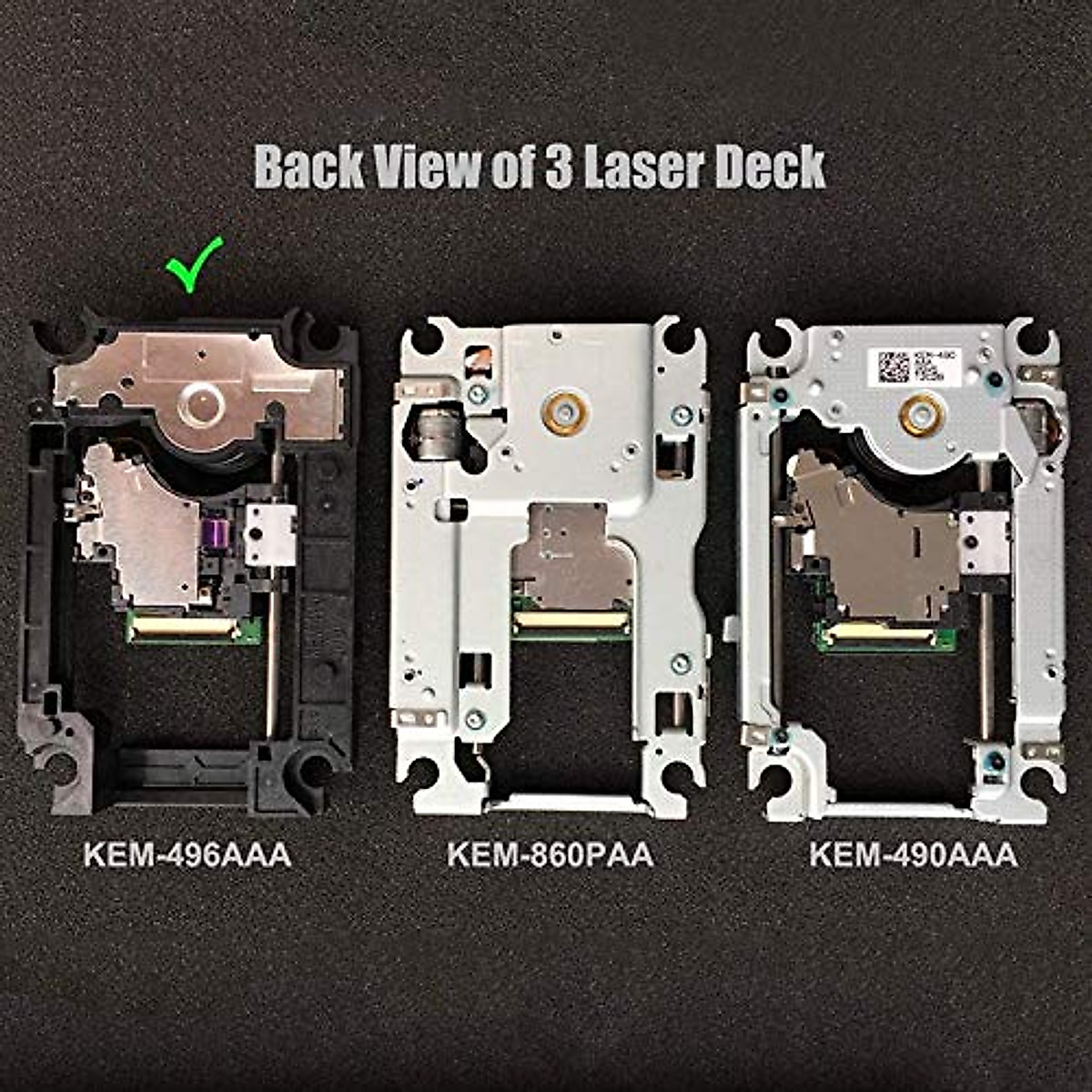 OYSTERBOY Replacement Repair Parts KEM-496 AAA Lens Fit for PS4 1200 Laser Head Disassemble