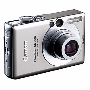 Canon Powershot SD300 4MP Digital Elph Camera with 3x Optical Zoom