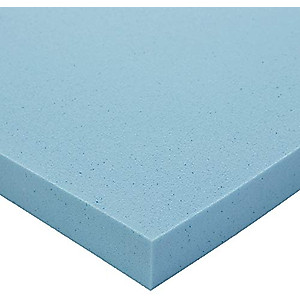 Amazon Basics Queen Mattress Topper, Cooling Gel-Infused, CertiPUR-US Certified, 2 Inches, Blue