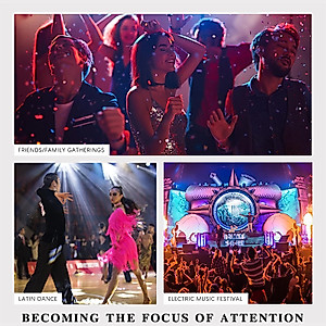 HOSAILY Gold Body Glitter Stick, Mermaid Sequins Face Glitter Gel, Holographic Chunky Glitter Face Paint for Singer Concerts Music Festival Rave Hair Accessories Sparkling Glitter Makeup for Women 01#