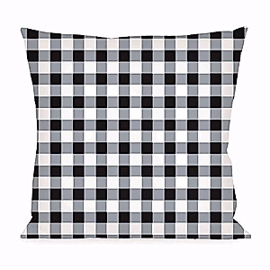 Evergreen Flag Geranium Plaid Interchangeable Pillow Cover Durable and Well Made Home and Garden Décor for Lawn Patio Yard