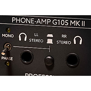 Lake People G105 MK II Compact Studio Headphone Amplifier for 2 Headphones