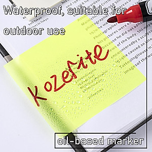 (16 Pack) Transparent Sticky Notes 3x3 in, (768 Sheets) Post Waterproof Translucent Color Memo Pads, Clear See Through Self-Adhesive Pad