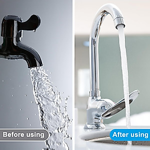 28 pcs Faucet Cache Aerators with 5 Pcs Faucet Aerator Key Cache Aerators Replacement Inserts for Sink M16.5 18.5 21.5 24 mm for Bathroom or Kitchen
