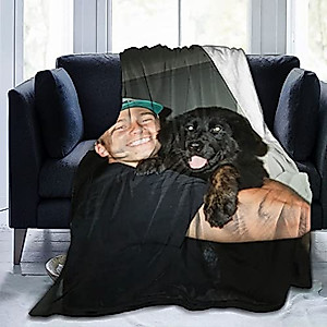 Drew Starkey Ultra-Soft Micro Fleece Throw Blanket Warm Comfortable Versatile Blanket for Sofa and Travel