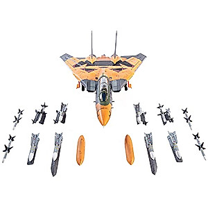 Grumman F-14D Tomcat Fighter Plane Ace Combat Pumpkin Face 1/72 Diecast Model by JC Wings JCW-72-F14-011