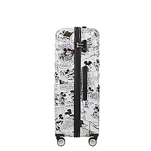 American Tourister Spinner L (77 cm-96 L), White (Minnie Comics White)