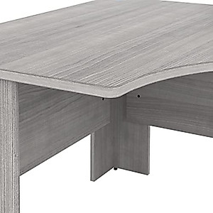 Bush Business Furniture Series A Corner Desk, 48W, Platinum Gray