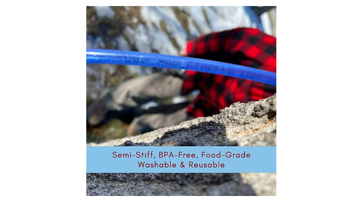 Premium 50ft Maple Syrup Tapping Tubing - 5/16 Inch