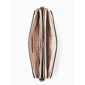 Kate Spade x Minnie Mouse Double Zip Crossbody Leather Purse