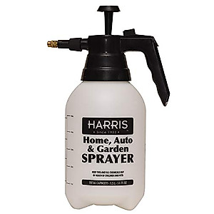 HARRIS Continuous Hand Pump Pressure Sprayer for Home, Lawn, Garden, Car Detailing and More, 1.5L