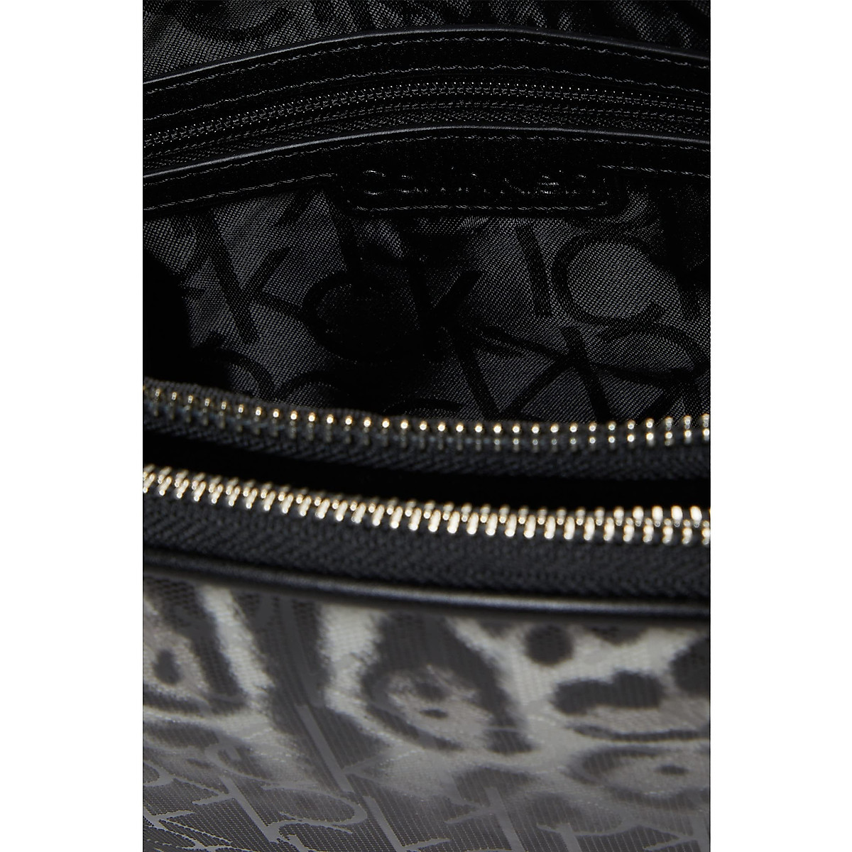 Calvin Klein Takara Textured Embossed Crossbody Snow Leopard One Size