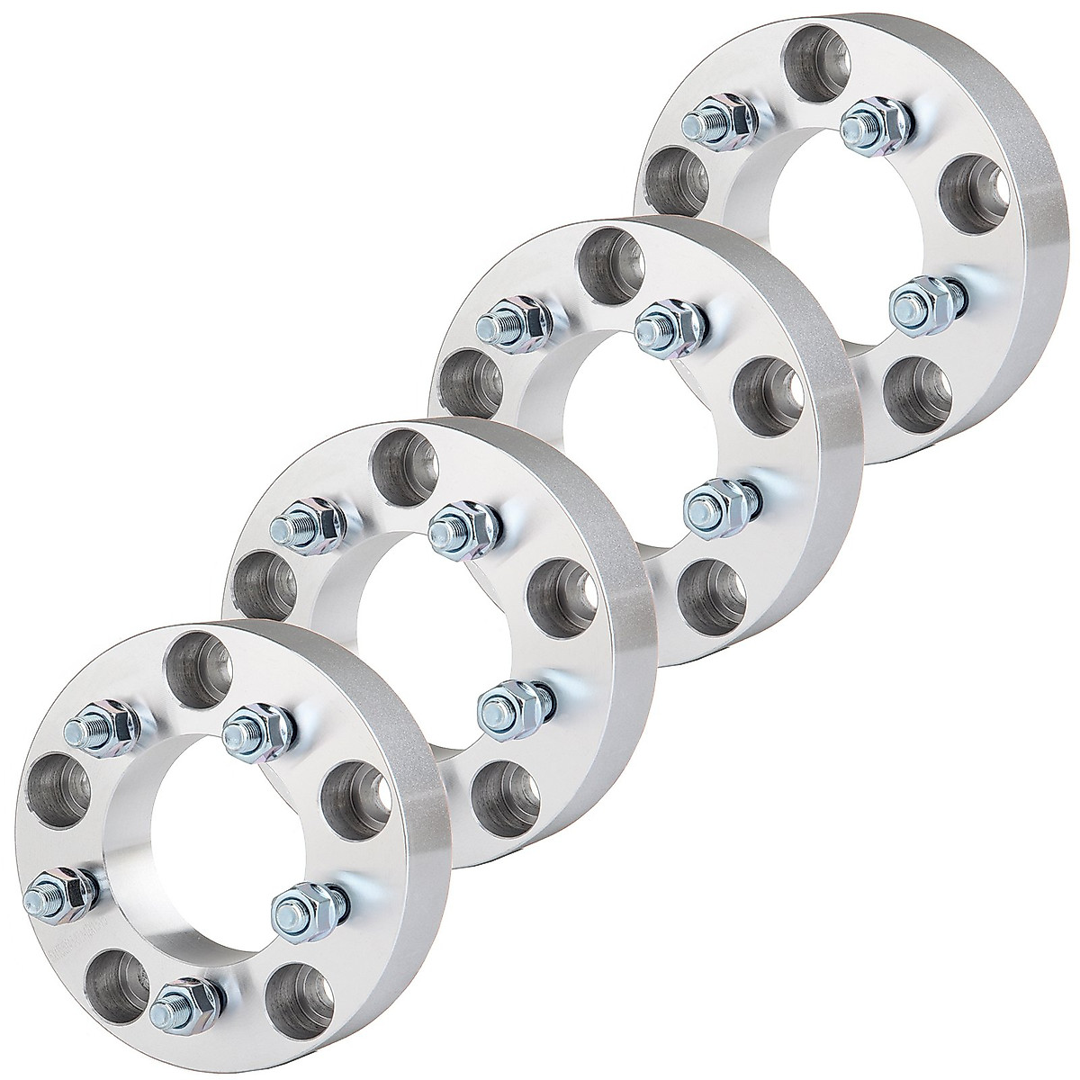 AUTOMUTO 4set 1.5" Thick 5 Lug Wheel Spacers Adapters 5x135 to 5x4.5 12x1.5 Studs fit for 1998-2002 for Expedition Wheel adapters for Navigator Wheel adapters