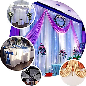 Efavormart 54" Wide x 10 Yards Satin Wedding Banquet Restaurant Wholesale Fabric Bridal Bolt for Party Events Decor - Eucalyptus Sage Green