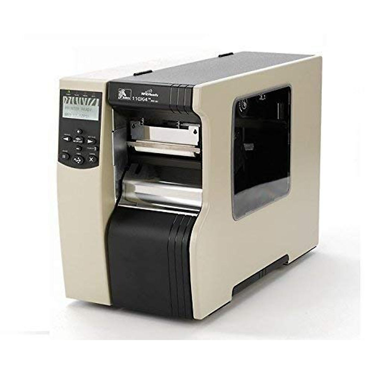 Zebra Technologies 112-801-00100 Series 110XI4 4" DT/TT Tabletop Printer, RFID Ready, 203 dpi Resolution, Serial/Parallel/USB 2.0/Internal Zebra net, 16 MB with ZPL II/XML, 120 VAC (Renewed)