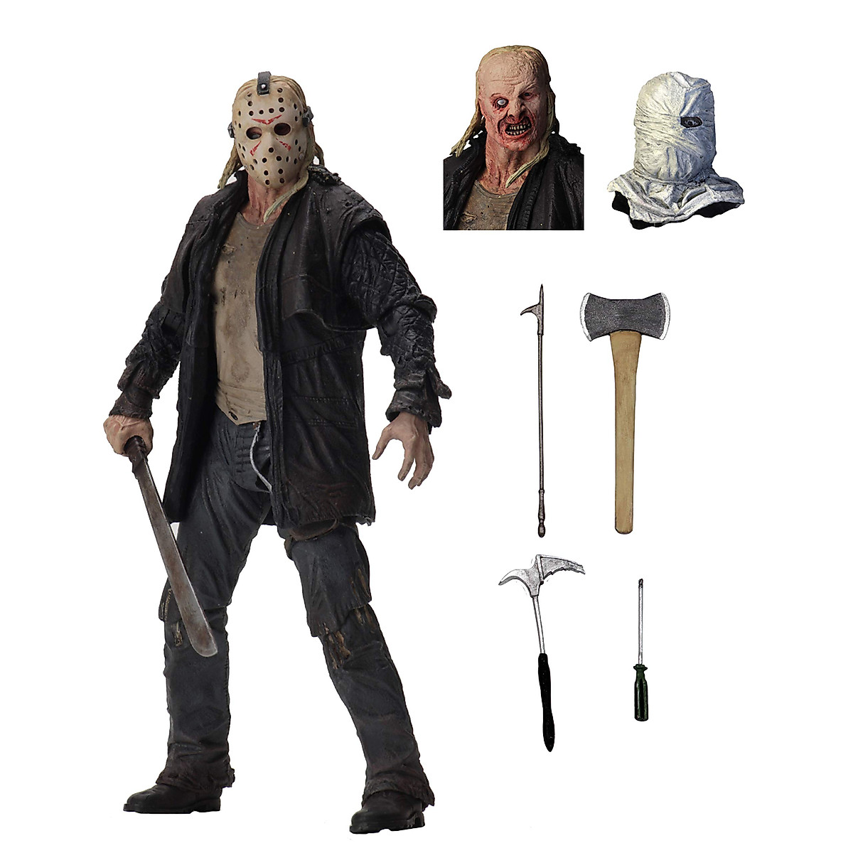 NECA - Friday The 13th - 7” Scale Action Figure - Ultimate Jason (2009 Remake)