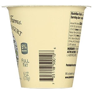 Bellwether Farms, Sheep Milk Yogurt, Plain, 6 oz