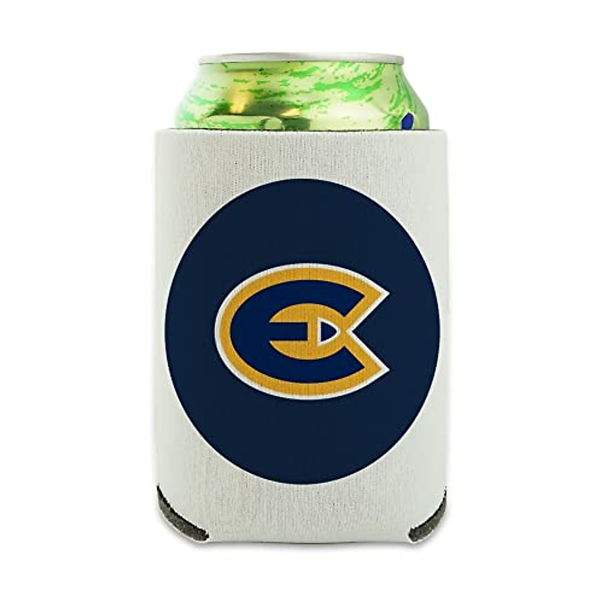University of Wisconsin-Eau Claire Primary Logo Can Cooler - Drink Sleeve Hugger Collapsible Insulator - Beverage Insulated Holder