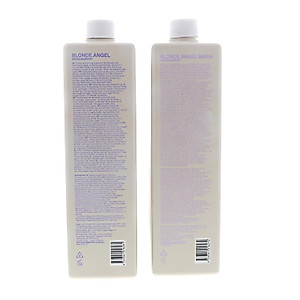 KEVIN.MURPHY BLONDE.ANGEL.WASH & BLONDE.ANGEL - Purple Shampoo for Blondes - Blonde Colour Conditioner - Colour Enhancement Hair Care - Colour Safe - Paraben/Sulphate Free - 1 L / 33.8 fl oz