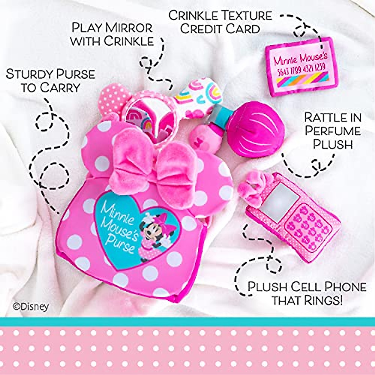 Disney Baby My 1st Minnie Mouse Purse Playset