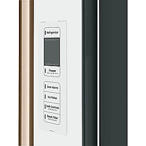 Cafe CWE23SP4MW2 23.1 cu. ft. Smart French Door Refrigerator in Matte White, Counter Depth and Fingerprint Resistant