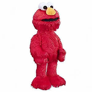 Sesame Street Love to Hug Elmo Talking, Singing, Hugging 14-inch Plush Toy for Toddlers, Kids 18 Months and Up
