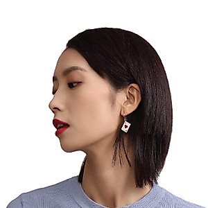 PikaLF Ace Cards Earrings For Wowomen, Ace Playing Card Earrings, Ace Poker Card Earrings, Ace Spade Earrings Hypoallergenic, Gambling Casino Jewelry