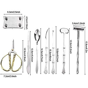 8Pcs Seafood Tool Set, Lobster Crab Nut Cracker Opener Tool Set Stainless Steel Seafood Claw Forks Picks Set Gift with Package Box