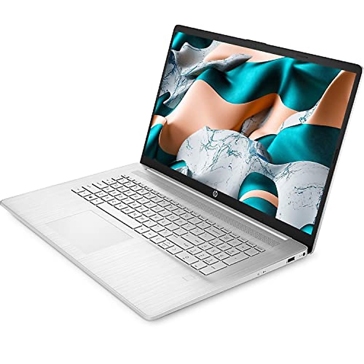 2022 Newest HP 17 Laptop, 17.3 " HD+ Touchscreen Display, Intel Core i7-1165G7 Quad-Core Processor, Intel Iris Xe Graphics, 32GB RAM, 1TB PCIe SSD, Backlit Keyboard, Windows 11 + Microfiber Cloth