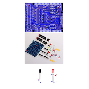 DIKAVS Attiny13A /84/85/ ATMEGA328P ATMEGA8 Programming Shield Soldering Kit for ardino Uno R3 Shield (for UNO)