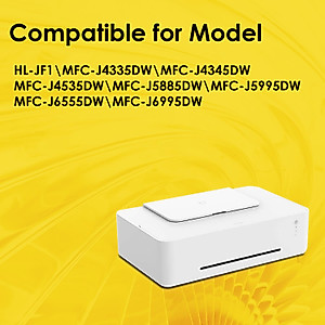 ZHINGUAN Remanufactured LC406BK LC406C LC406M LC406Y for Brother LC406 Ink Cartridges MFC-J4335DW MFC-J4345DW MFC-J4535DW MFC-J5855DW MFC-J5955DW MFC-J6555DW MFC-J6955DW Ink Cartridge (4-Pack)