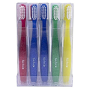 FUCHS Junior Medoral Nylon Toothbrush Soft, 10 Count
