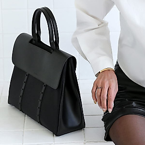 KWANI Ava Line PU leather Hand Tote Bags for Women and Ladies