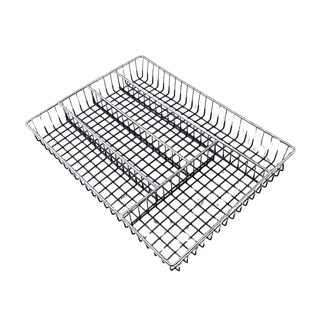 DINY Home & Style 5 Compartment Cutlery Tray Utensil Flatware Dividers Kitchen Drawer Organizer Cutlery Holder (Bronze)