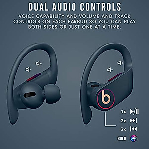 Powerbeats Pro Totally Wireless Earphones - Apple H1 Chip - Navy with AppleCare+ Bundle
