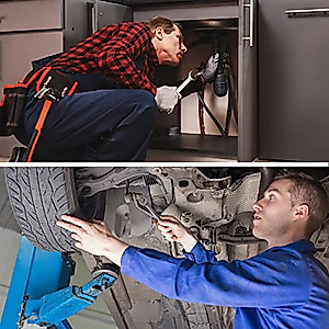 Egofine 15-piece SAE Ratcheting Wrench Set, SAE 1/4" to 1" Chrome Vanadium Steel, 12-Point Ratchet Wrenches, 72-Teeth Open End and Box End Combination Tool with a Roll Up Storage Bag