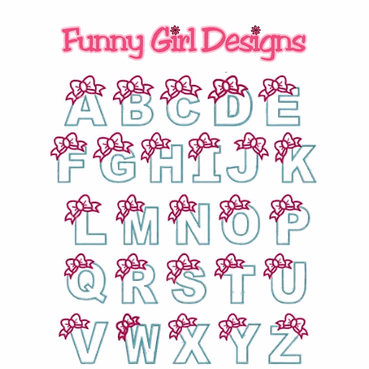 Baby Girl Embroidered INITIAL Bodysuit and MATCHING Beanie HAT Gift SET with Your Custom Name (PINK & GRAY DOT) (0-3 MONTHS)