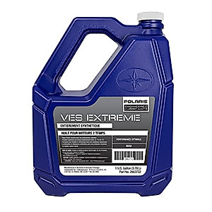 Polaris ATV VES Extreme Highest Performance Full Synthetic 2-Cycle Oil, 2-Stroke Snowmobiles
