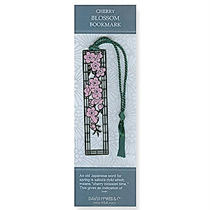 Cherry Blossom Metal Bookmark